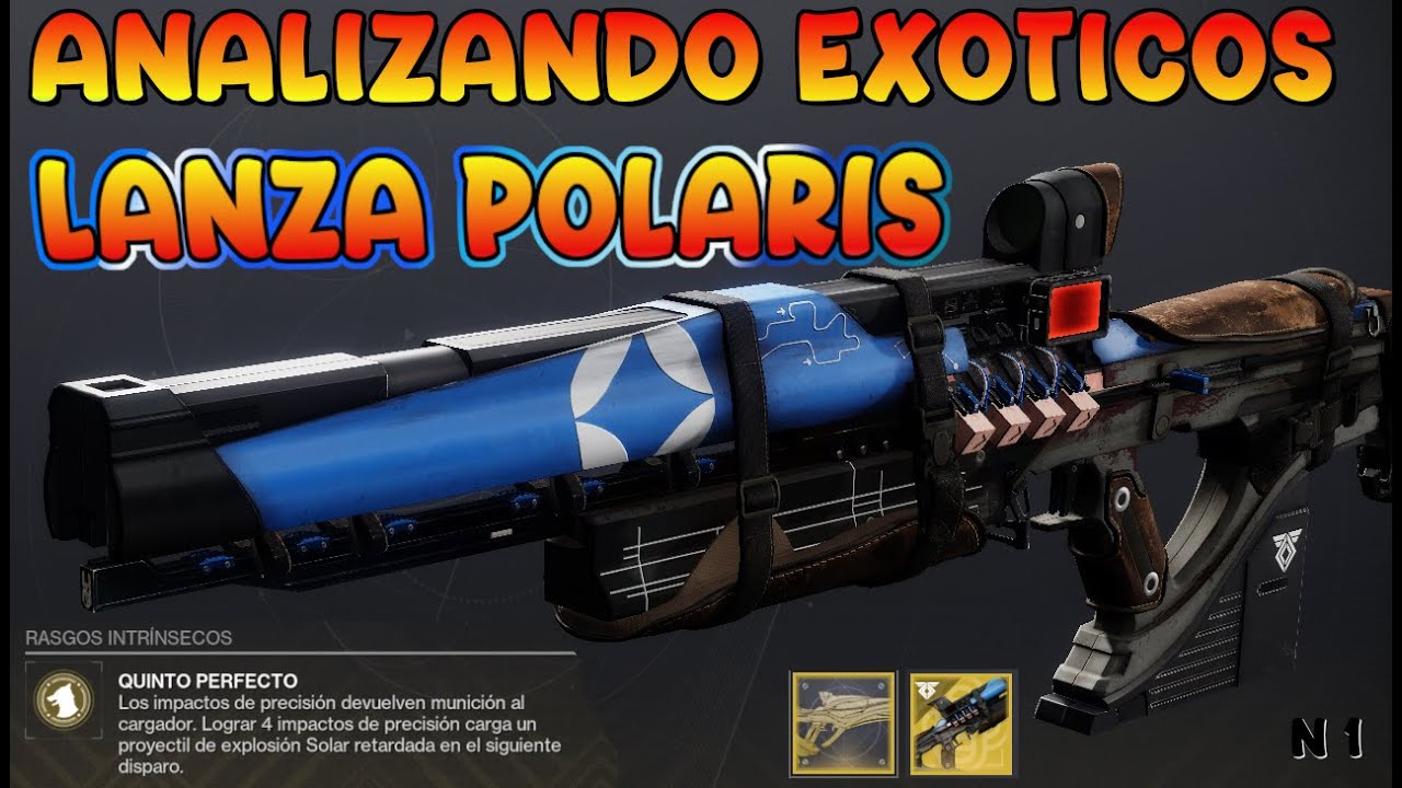 Analizando EXOTICOS N1 (LANZA POLARIS) ⚠️ DESTINY 2💥 . dim destiny2 ...