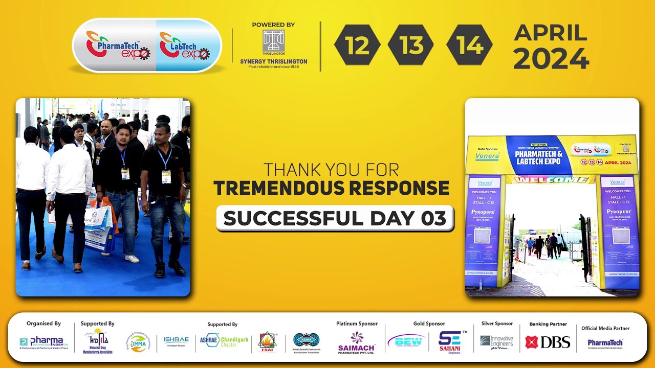 Day 3 Tremendous Success! - 16th PharmaTech Expo Event at Chandigarh ...