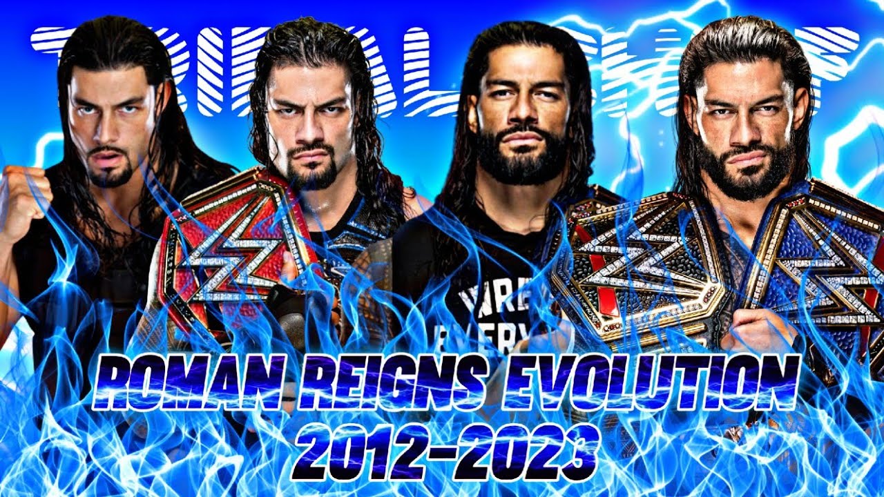 ROMAN REIGNS EVOLUTION THEME SONG (2012-2023) - YouTube