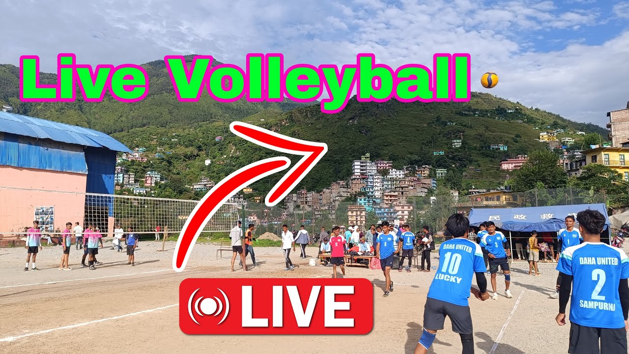 Live volleyball saniveri 3 vs bafikot 3 | Raja Creation Ghar is live ...