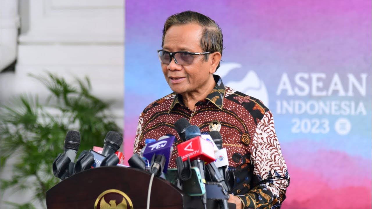 Keterangan Pers Menko Polhukam Mahfud MD, Jakarta, 2 Mei 2023 - YouTube