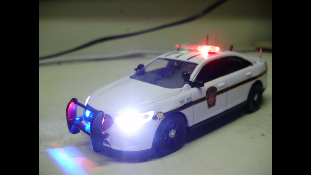 Jason's Custom PENNSYLVANIA STATE POLICE Interceptor w/ working lights ...