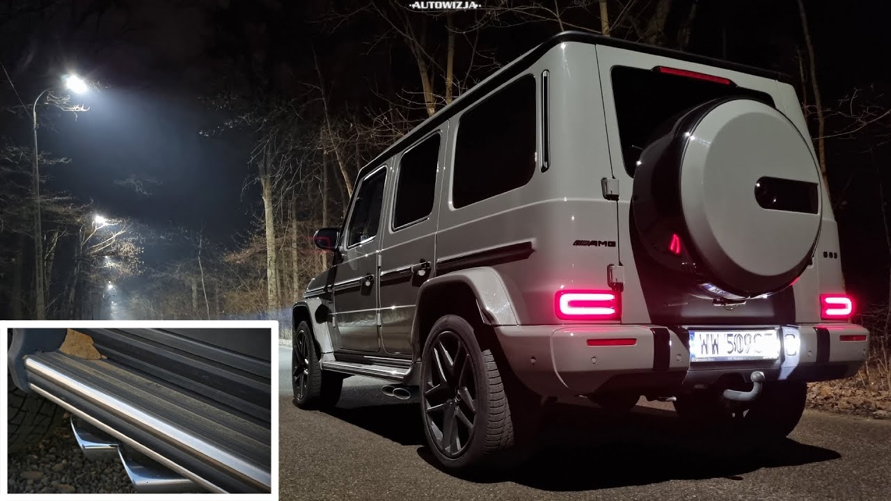 Mercedes-AMG G 63 4.0 V8 585 Sound, Exhaust Sound, Cold Start, Revs ...