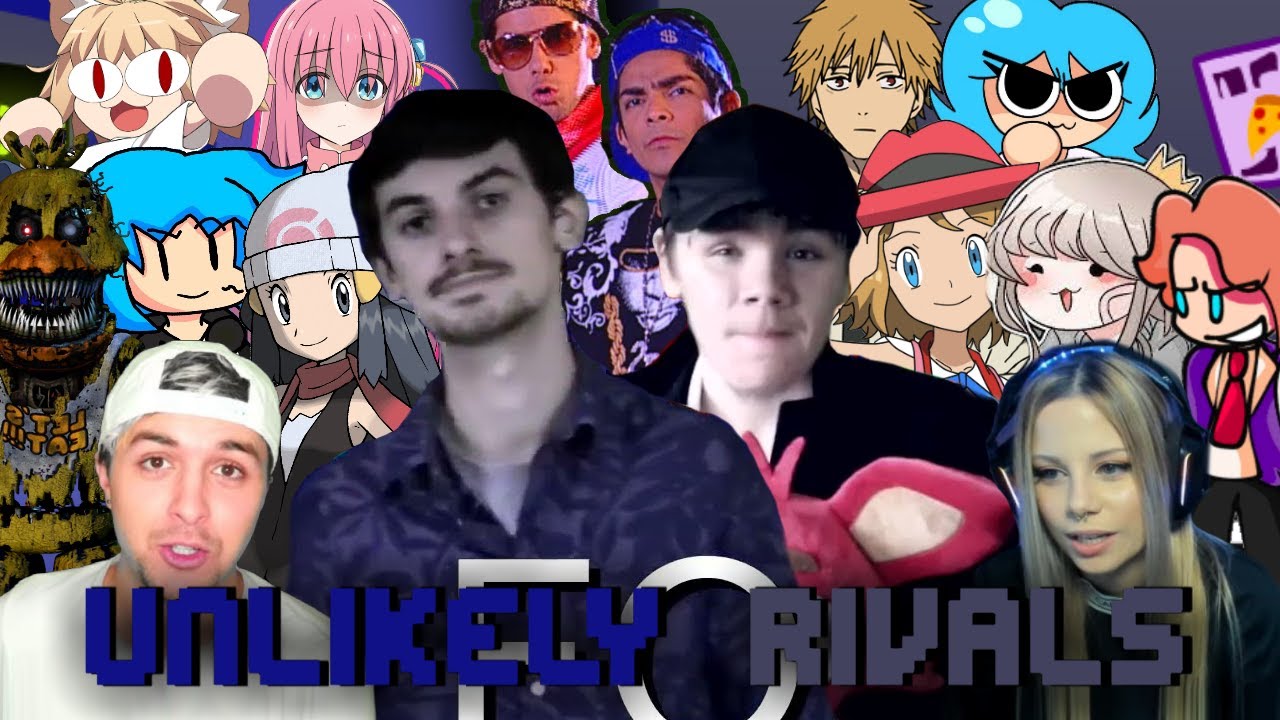 FNF Unlikely Rivals But Every Turn A Different Cover Is Used - YouTube