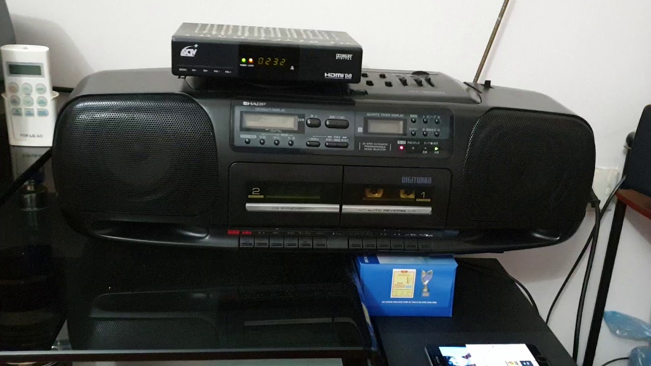 Sharp QT 50CD - YouTube