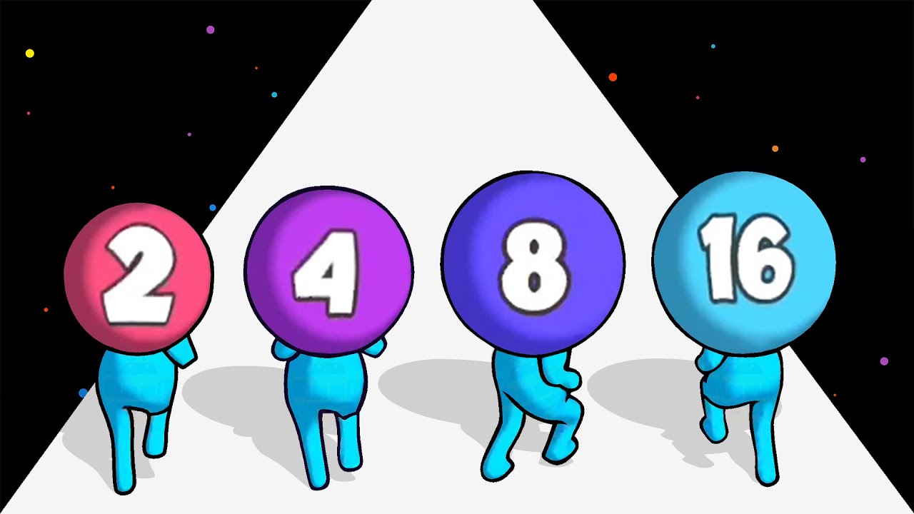 Merge 2048 Race - Max Level (All Gameplays) - YouTube