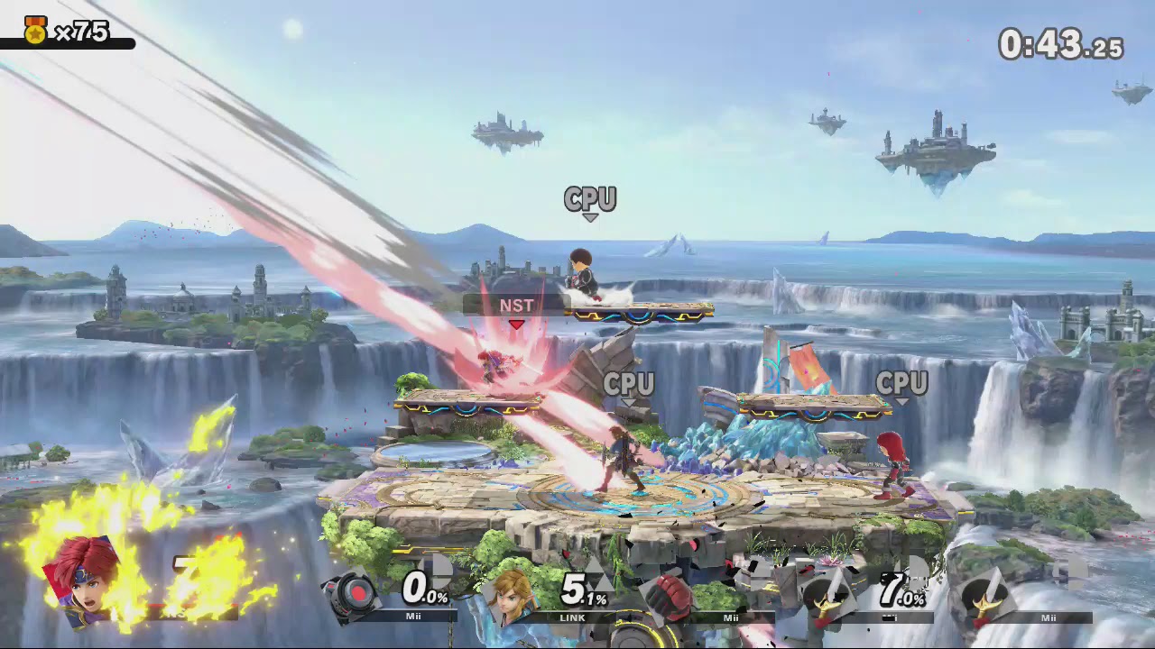 Super Smash Bros. Ultimate (Switch), Gameplay (Century Smash: Roy ...