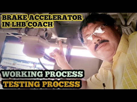 BRAKE ACCELERATOR WORKING AND TESTING PROCESS IN LHB COACH | EMERGENCY ...