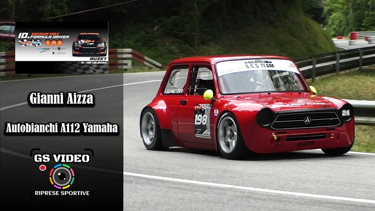 Formula Driver Buzet 2024 | Gianni Aizza | Autobianchi A112 Yamaha ...