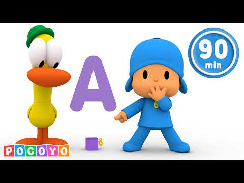 💬 Vamos aprender o ABC! A canção do alfabeto | Pocoyo 🇧🇷 Português Brasil | Desenhos Animados
