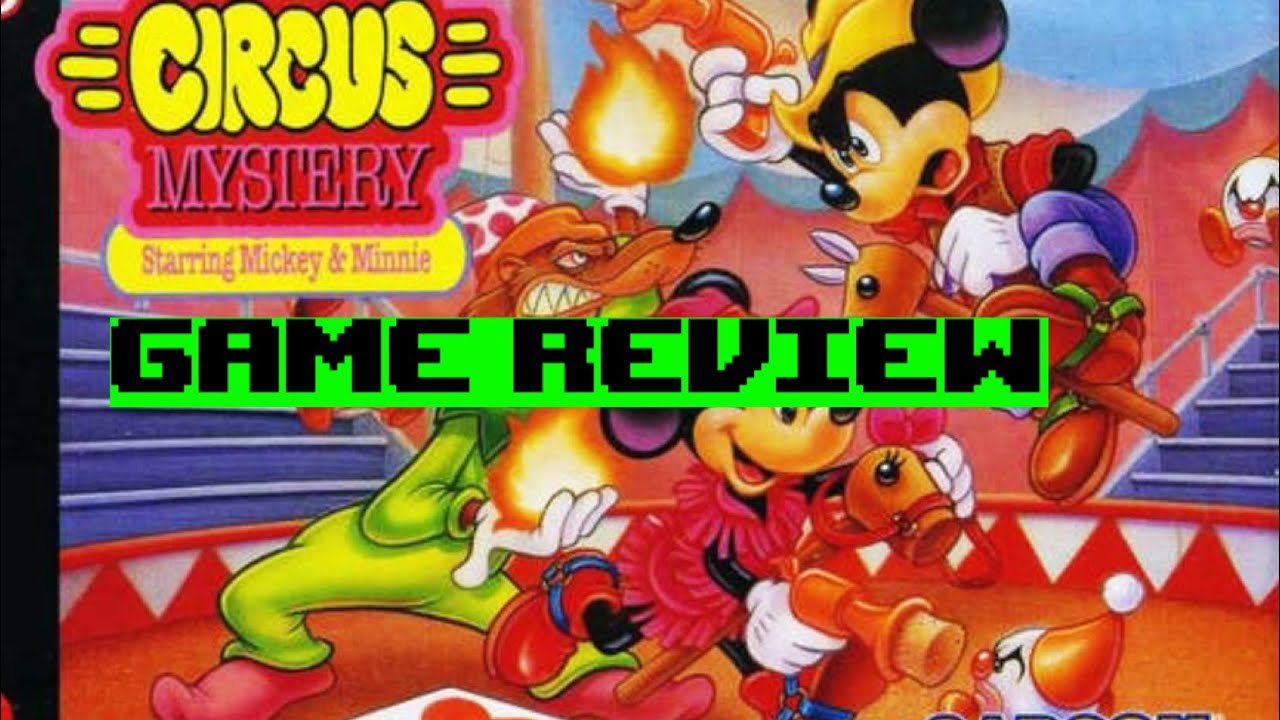 The great circus mystery starring Mickey and Minnie game review - YouTube