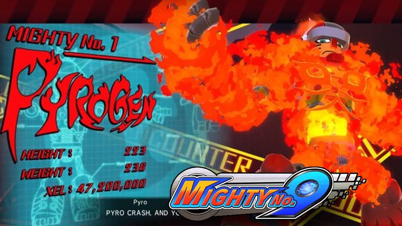 No.1 Pyrogen - Lets Play Mighty No.9 - YouTube