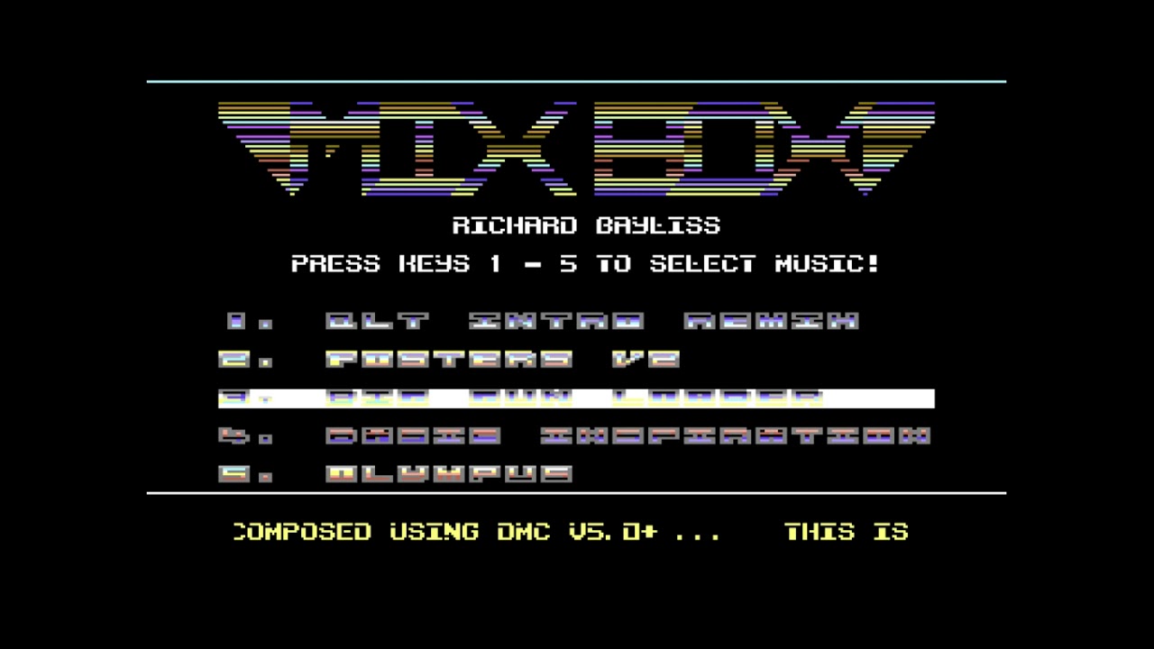 The New Dimension - Mix Box #2 | C64 Music Collection - YouTube