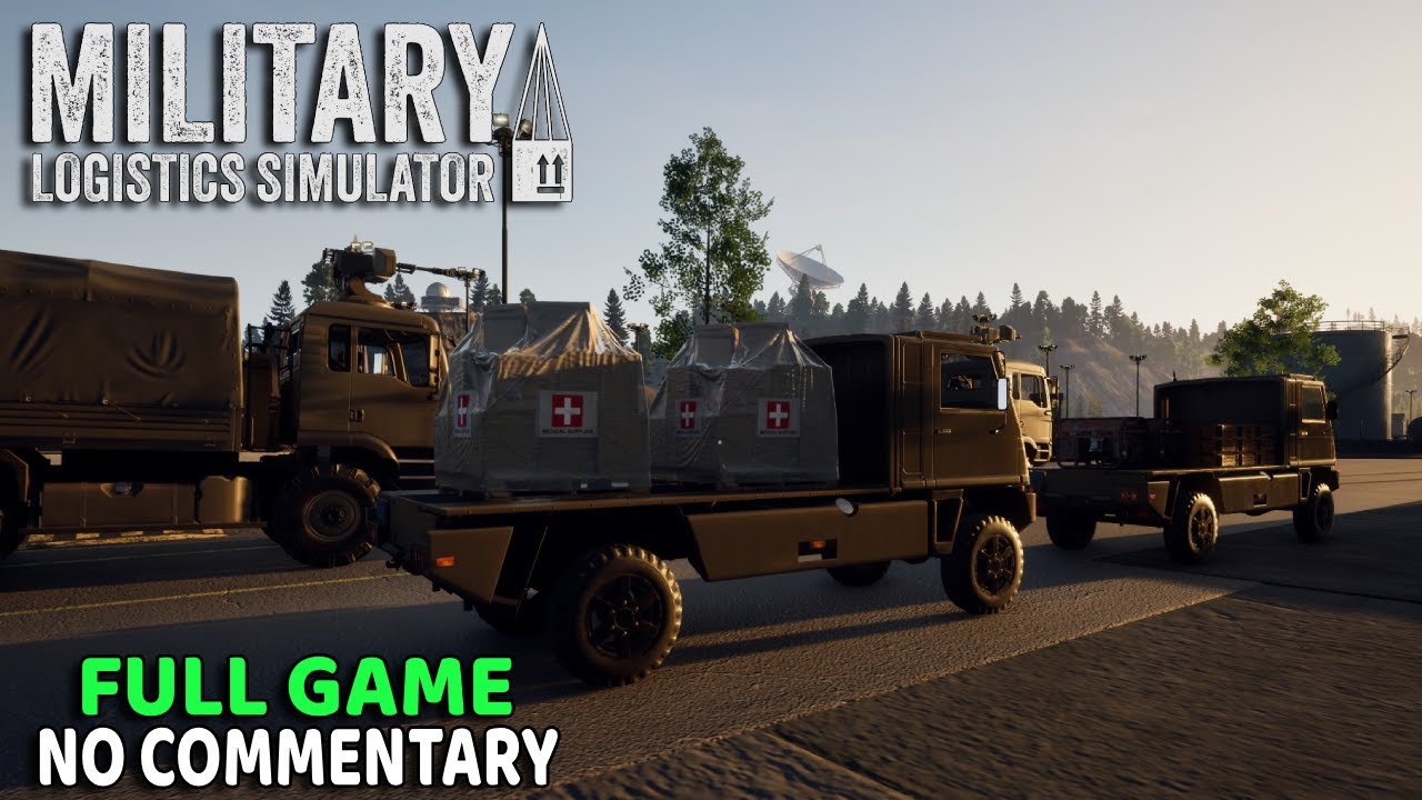 Military Logistics Simulator | Full Game No Commentary Long Gameplay ...
