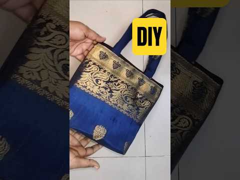 Super easy 😉 Handbag cutting and stitching/ bag making at home/blouse stitching #diy #viral#trending
