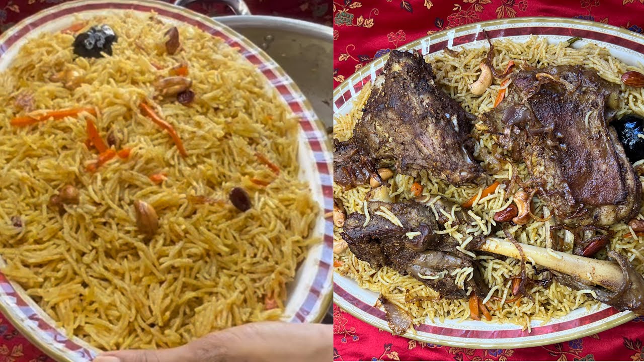 Mutton Mandi Recipe | ( Easy & simple way ) famous Arabian Lamb Mandi ...