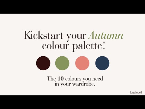 The Autumn Colour Palette | 10 colours you need if you’re an Autumn | Seasonal Colour Analysis