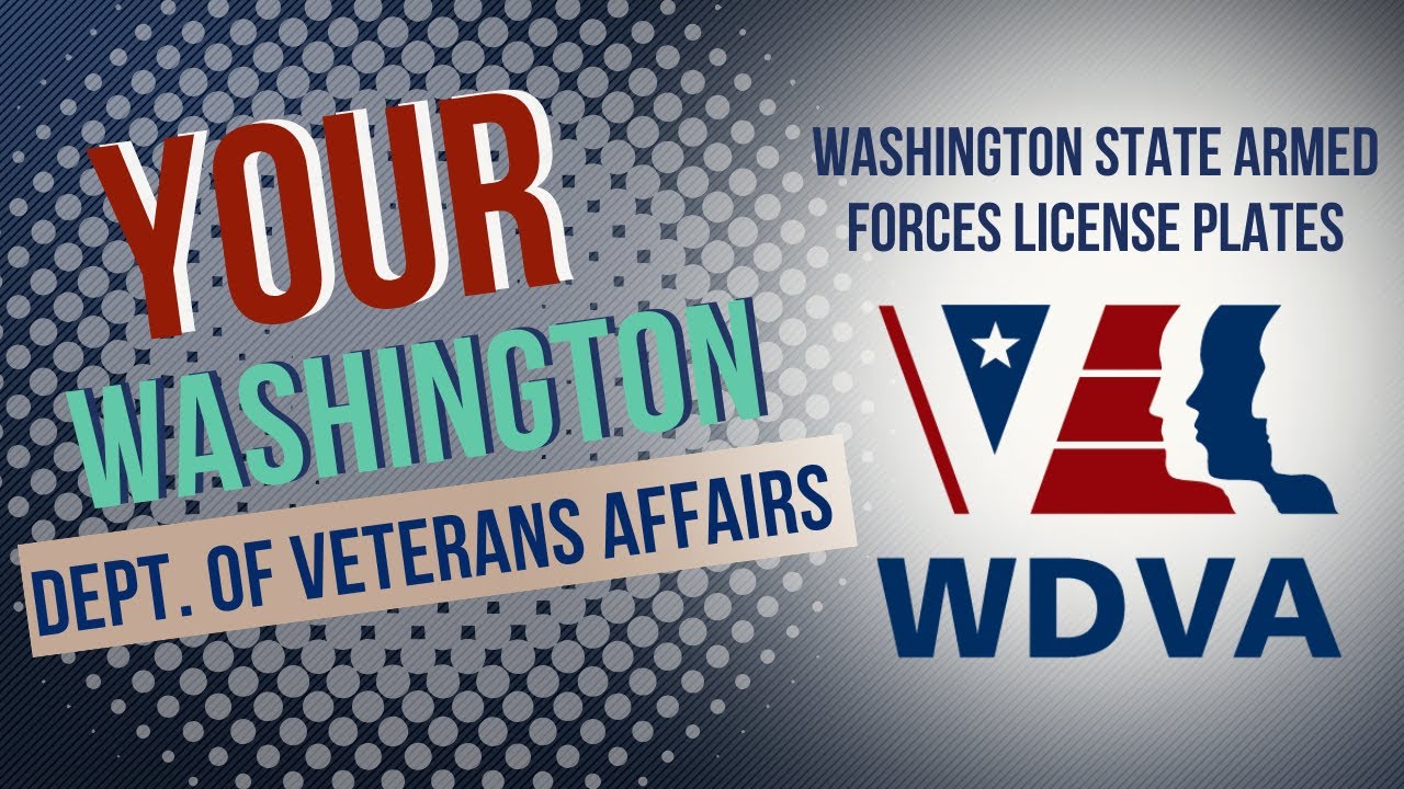 Washington State Armed Forces License Plates - YouTube