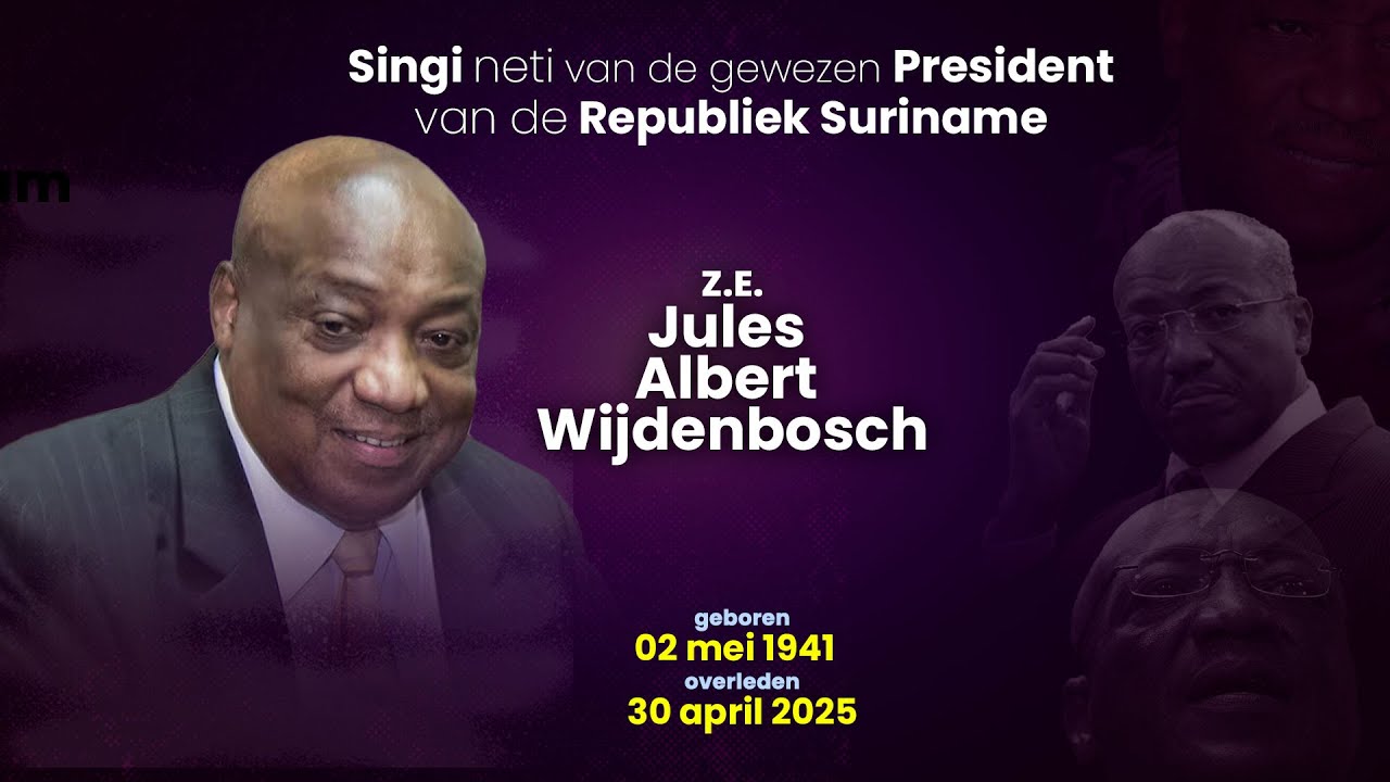SINGI NETI Z.E. JULES ALBERT WIJDENBOSCH 09.05.2025 - YouTube