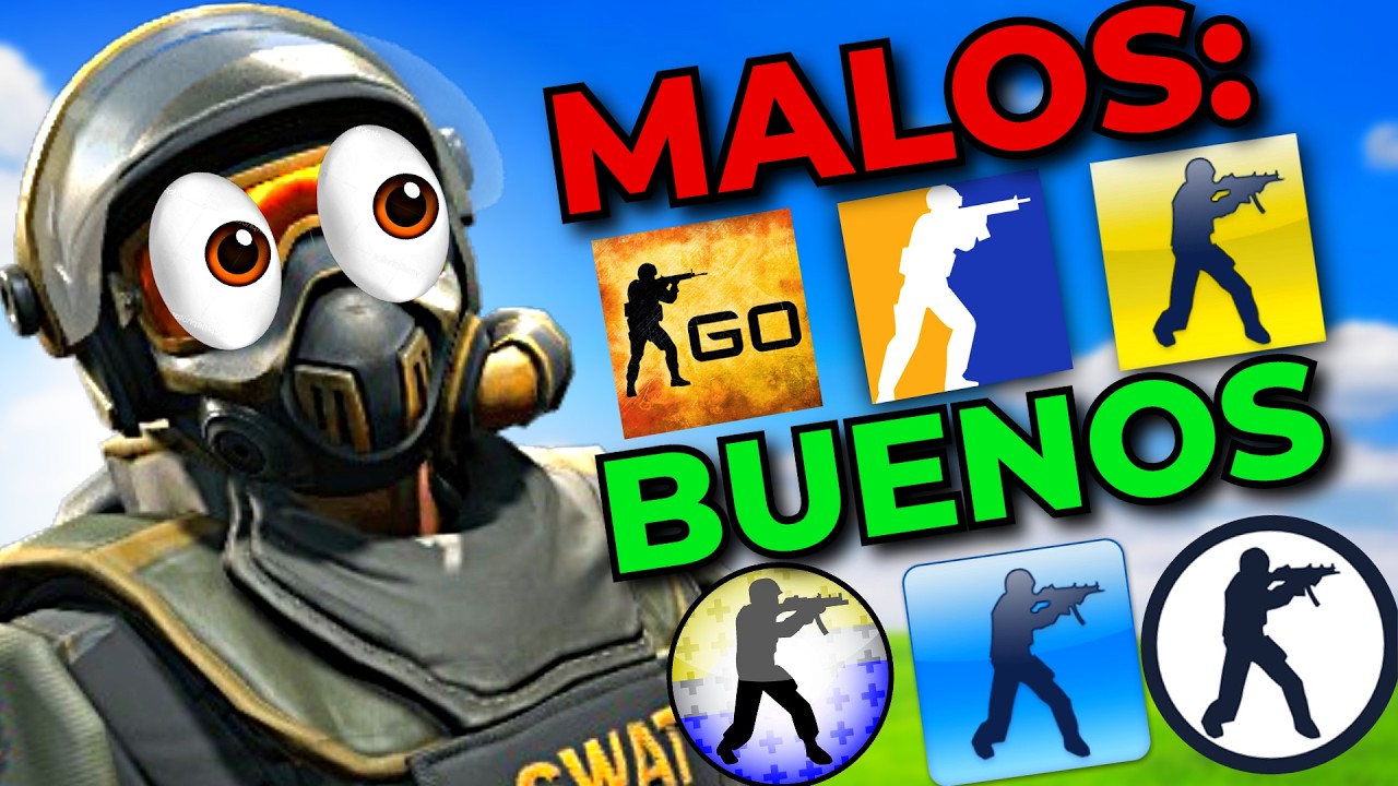Probé TODOS los COUNTER-STRIKE para ENCONTRAR el MEJOR - YouTube