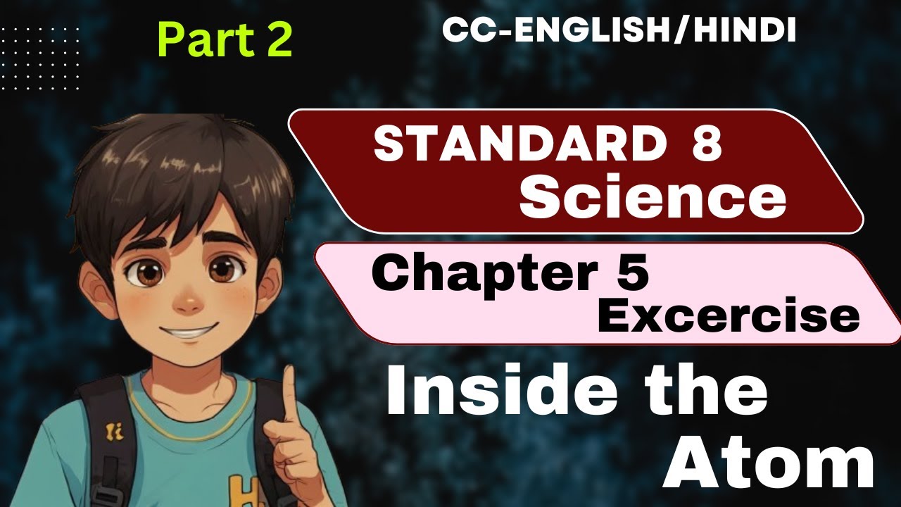 Class 8 Science Solutions - Chapter 5: Inside the Atom|Exercise ...