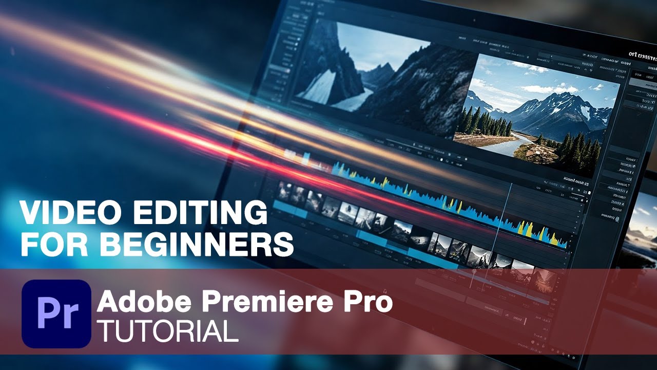 VIDEO EDITING FOR BEGINNERS - ADOBE PREMIERE PRO COURSE - YouTube
