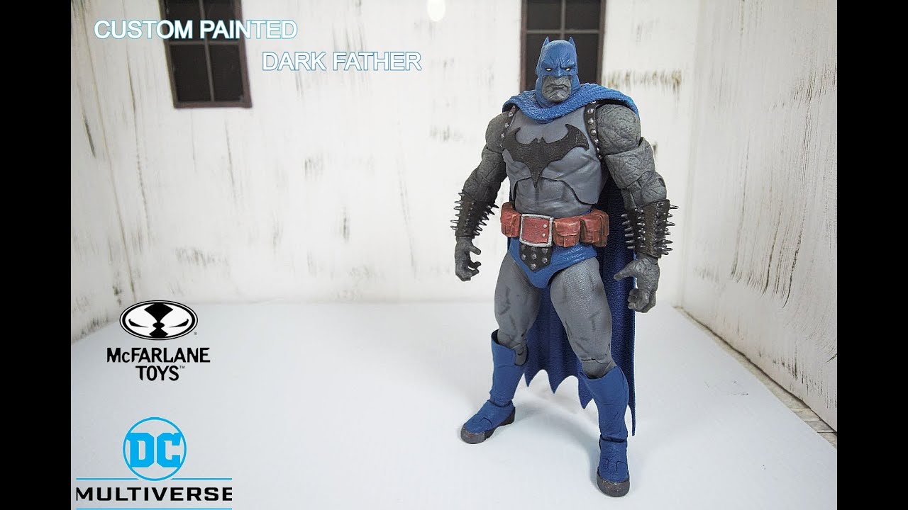 MCFARLANE TOYS CUSTOM PAINTED DARK FATHER Action Figure Review - YouTube