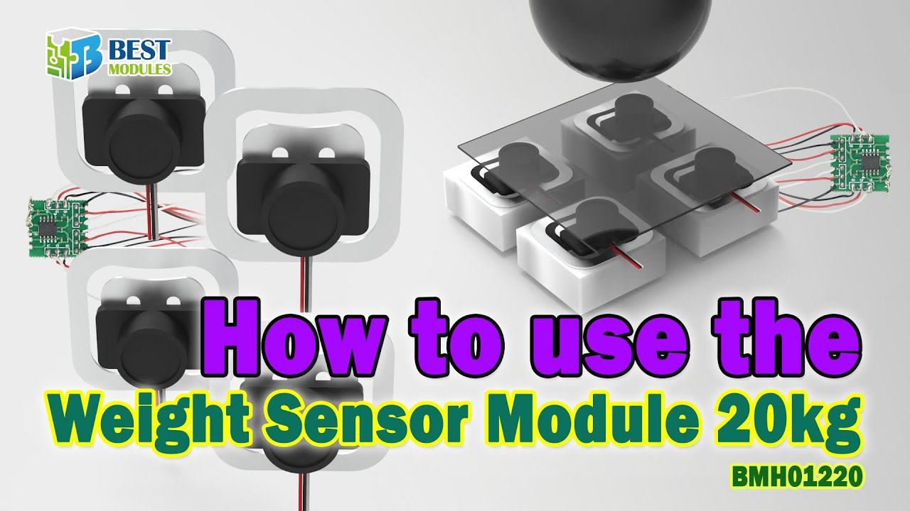 [Weight Scale]How to use the Weight Sensor Module 20kg BMH01220 ...