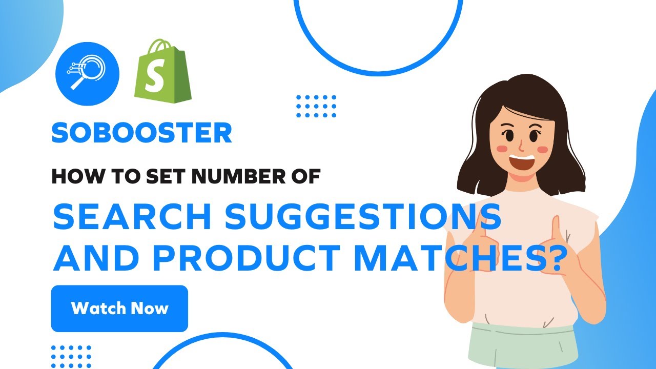 How to set number of search suggestions and product matches? - YouTube
