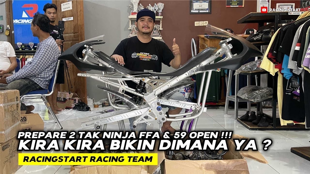 BISMILLAH PREPARE NINJA FFA & NINJA 59 || BIKIN DIMANAKAH⁉️ RS DRAGBIKE ...