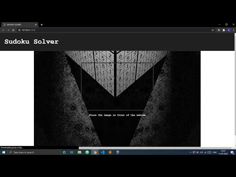 Sudoku Solver using Deep Learning and Image Processing in Python - YouTube
