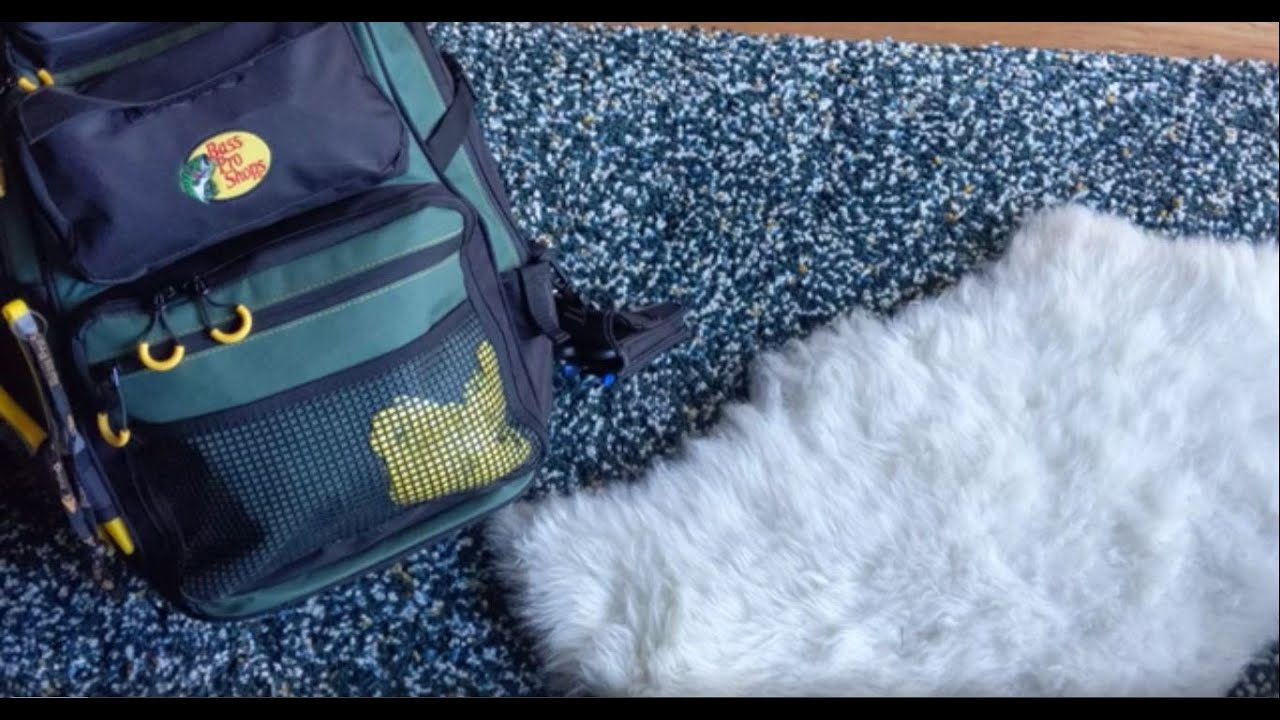 Bass Pro Shops Advanced Angler Backpack walk through - YouTube