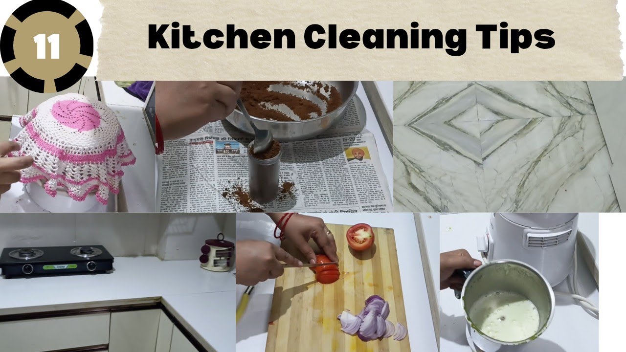Kitchen Cleaning -“11 Effective Ways to Maintain a Clean Kitchen" - YouTube