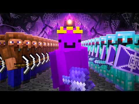 1000 Players Simulate UNDERGROUND Civilization in Minecraft