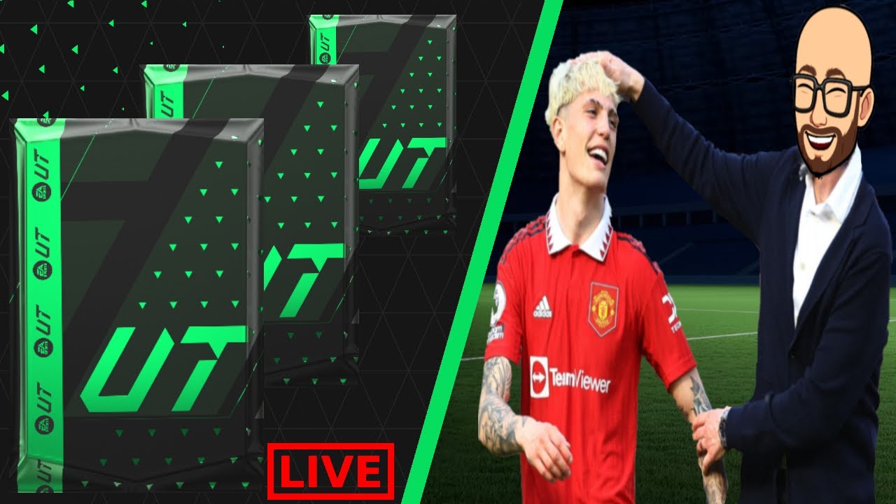 EA FC24 LIVE | OPENING PACKS ALL DAY | GARNACHO TO GLORY RTG - YouTube