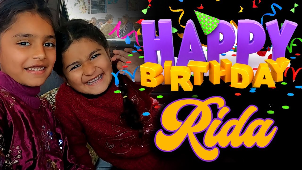 Happy Birthday Rida - YouTube