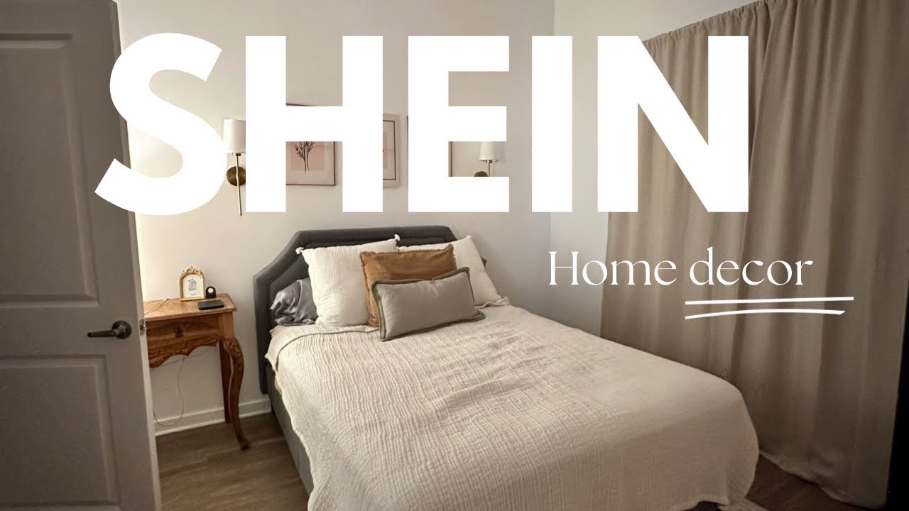 Decorate my room with SHEIN decor - YouTube