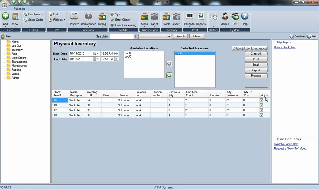 Physical Inventory Variance - YouTube