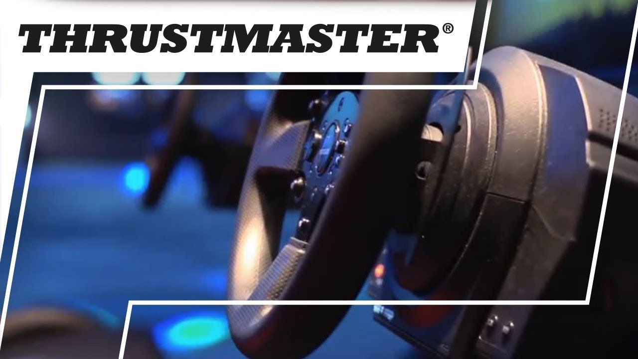 Thrustmaster T300RS at E3 2014 - YouTube
