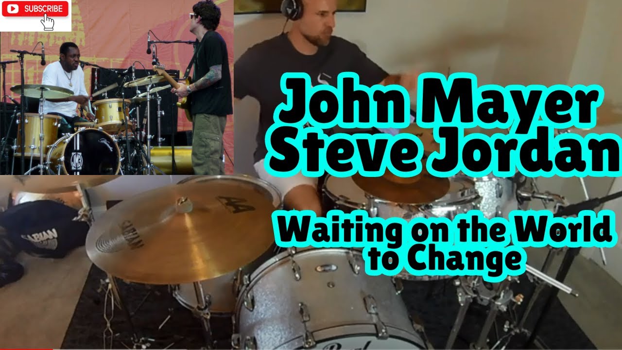 John Mayer - Waiting on the World to Change (Drum Cover) - YouTube