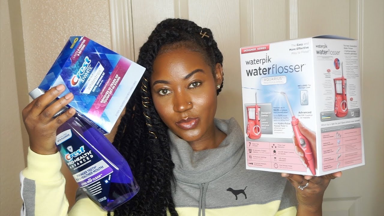 ORAL HYGIENE HAUL (For Braces) | Waterpick Waterflosser Demo - YouTube