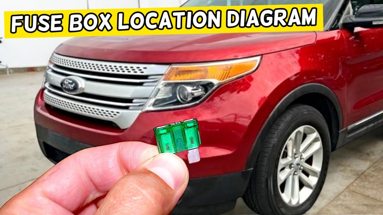 2013 Ford Explorer Fuse Box Location