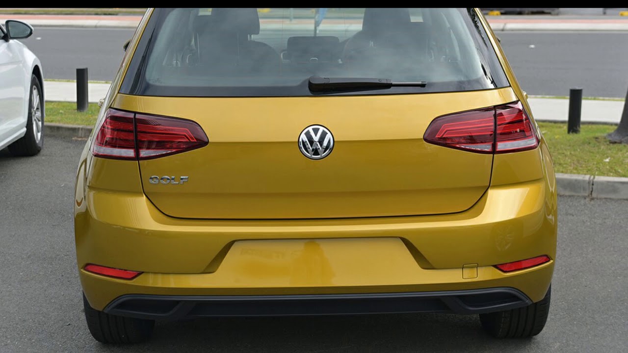 2018 Volkswagen Golf 7.5 MY18 110TSI DSG Turmeric Yellow 7 Speed Sports ...