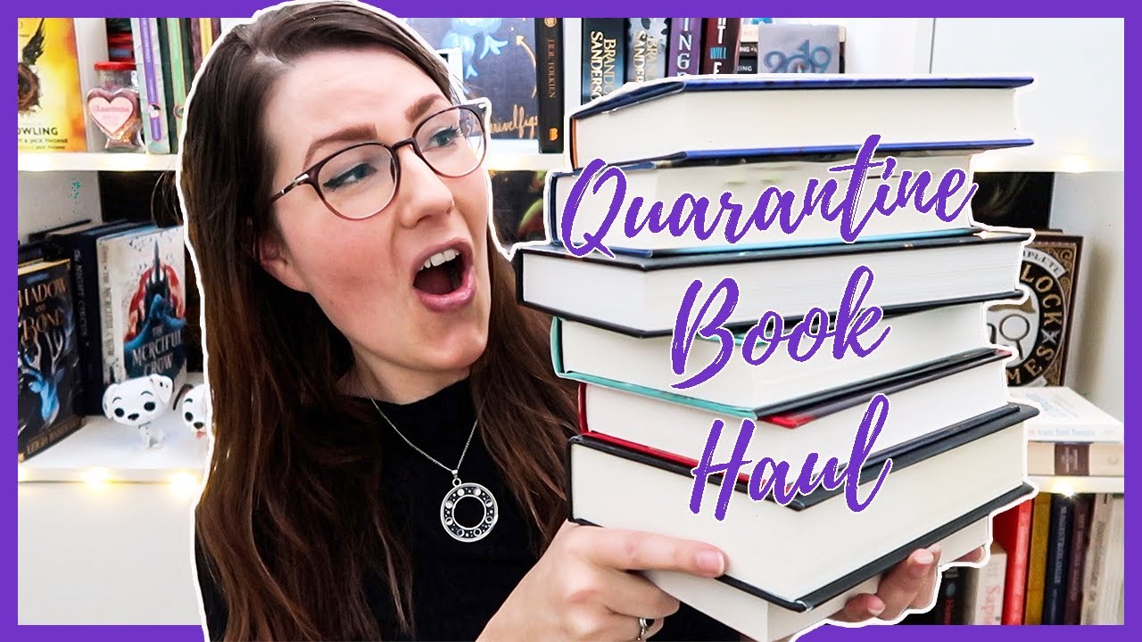 Quarantine BOOK HAUL | Books to read in isolation - YouTube