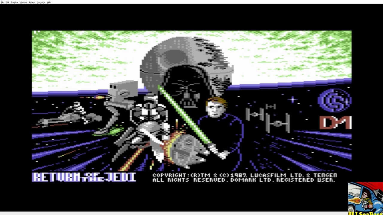 Star Wars: Return of the Jedi [COMMODORE 64] 77,730 - YouTube