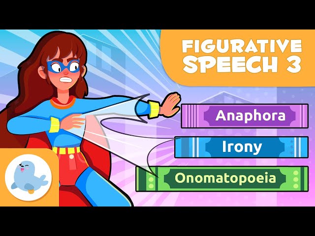 FIGURES OF SPEECH for Kids 🧾 Anaphora, Irony, and Onomatopoeia ️ ...