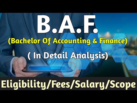 BAF Course Details|BAF course details in Hindi|BAF Course Eligibility ...