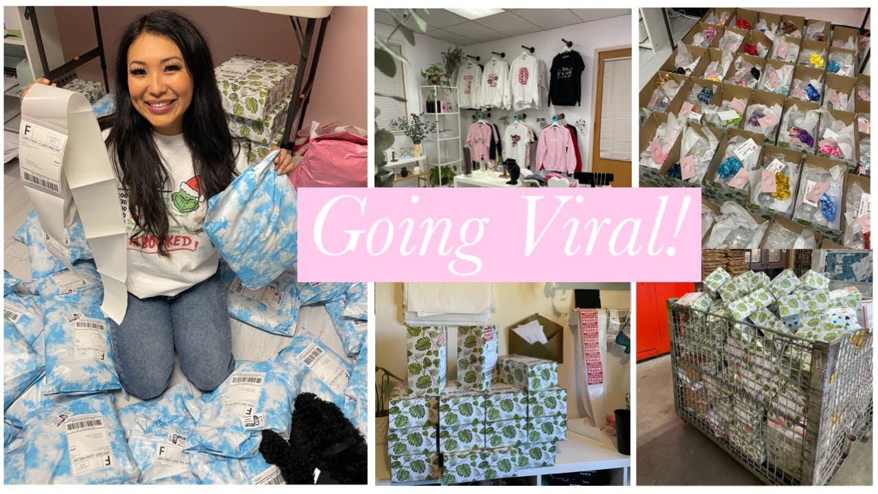 Going Viral, Shop transformation, Working on orders and How to start a ...