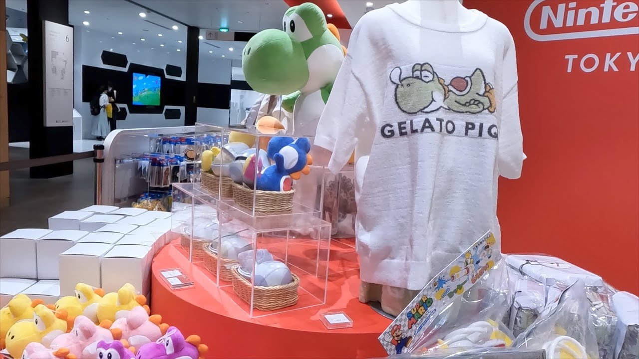 【4K】Nintendo store in Shibuya【Tokyo】 - YouTube