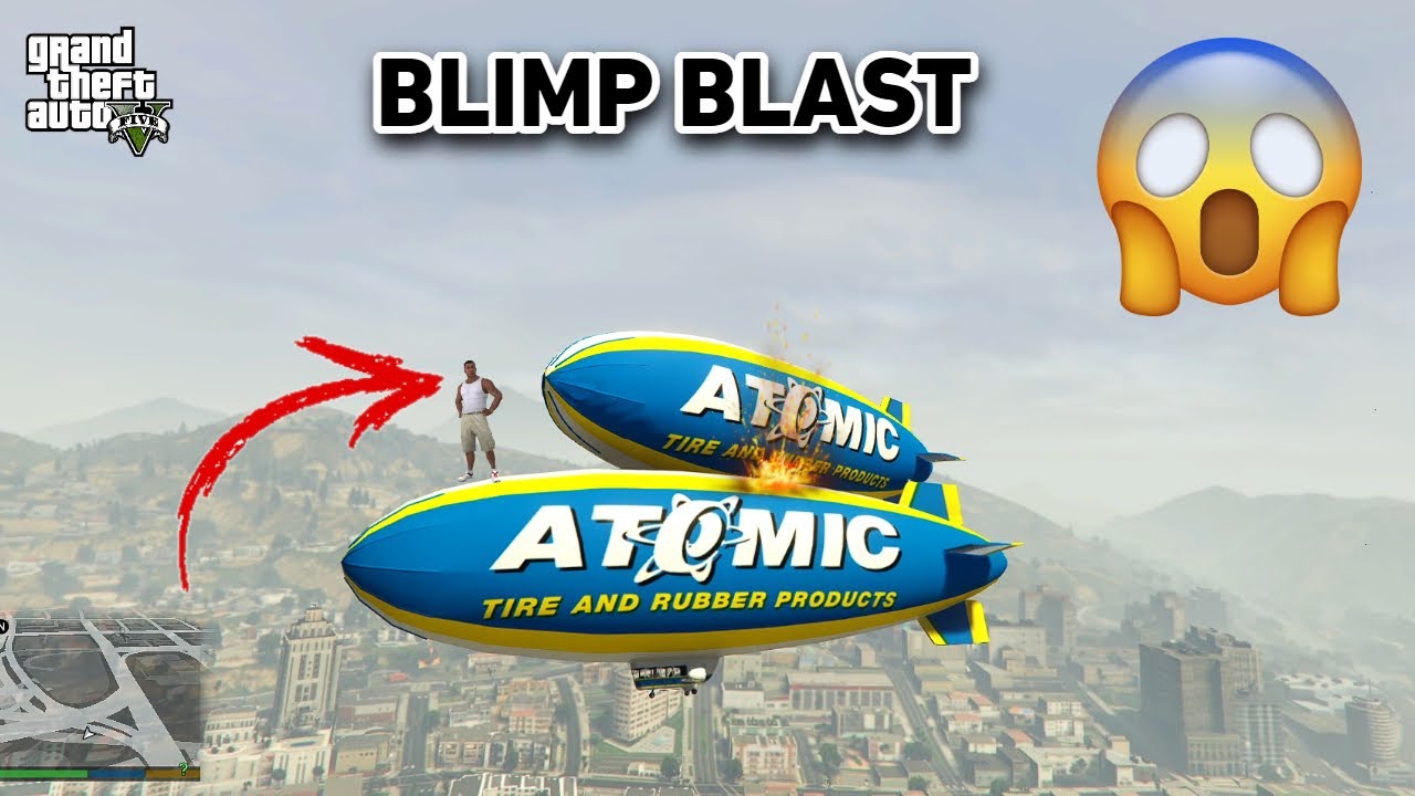 GTA V Air Baloon Crash || Blimps Blast - YouTube